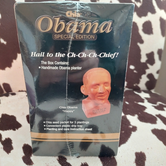 Joseph Enterprises | Other | New Sealed Chia Pet Happy Barack Obama ...